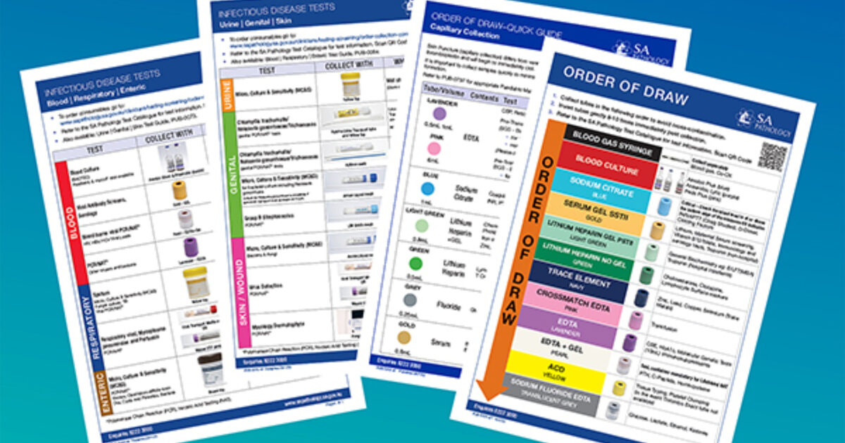 SA Pathology • Quick Guides